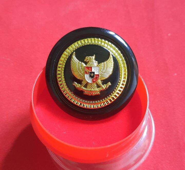 PIN JENGKOL GARUDA ~ PIN KADES ~ PIN KEPALA DESA PEMASANGAN PAKAI ...