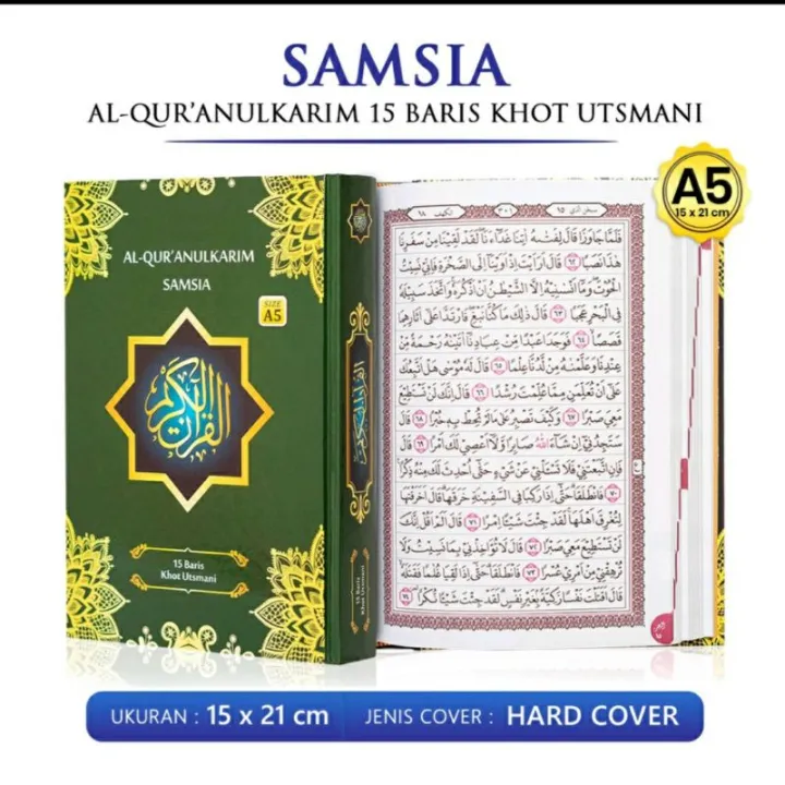 Mushaf Al-Qur'an Khot Utsmani Samsia A5 | Lazada Indonesia