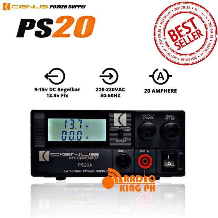 CIGNUS PS20A Switching Power Supply 20Amp | Lazada PH