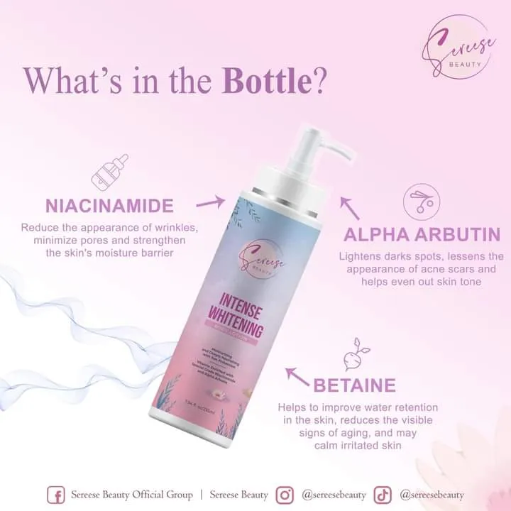 Intense Whitening Lotion by sereese | Lazada PH