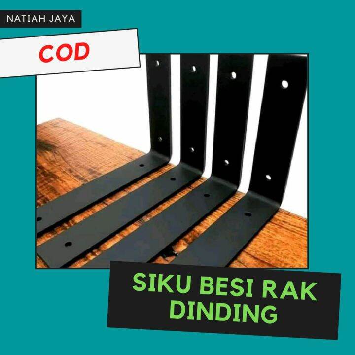 Siku Besi Rak Dinding Ambalan Ukuran 10x20cm | Lazada Indonesia