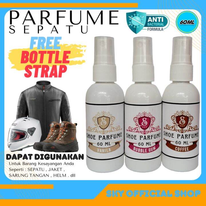 SKY Shoe Parfume | Parfum Sepatu Helm Jaket Anti Bakteri | Penghilang ...