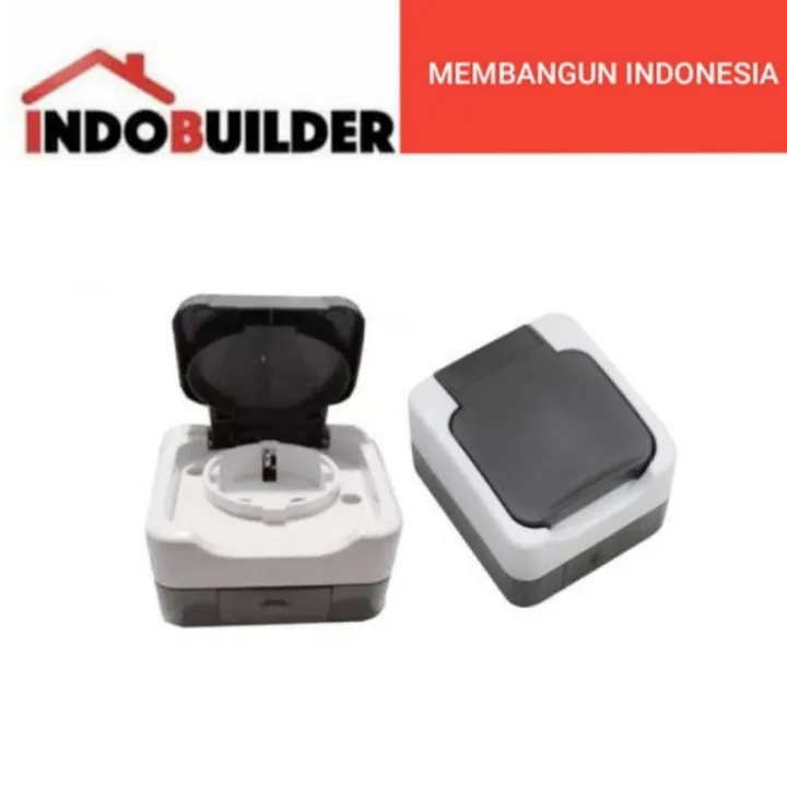 BROCO STOP KONTAK OUTDOOR WATERPROOF TAHAN AIR CUACA ATLANTIC SERIES ...