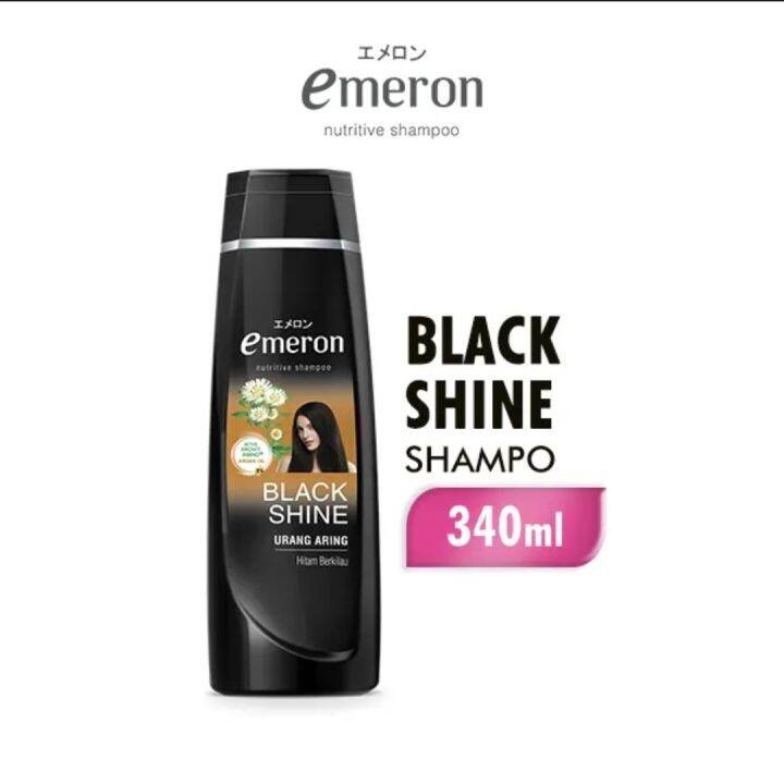 Shampo Emeron Black Shine 340ML Hitam Berkilau | Lazada Indonesia
