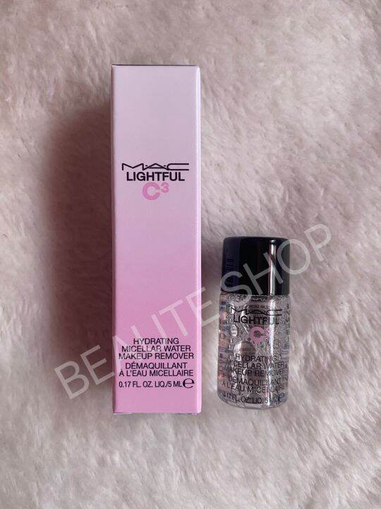 🇹🇭ป้ายไทย🇹🇭Mac lightful c3 hydrating micellar water 5ml | Lazada.co.th