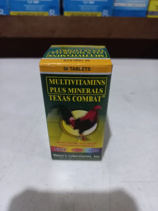 TEXAS COMBAT MULTI VITAMINS PLUS MINIRAL 50 TABLET FOR VETERENARY ...