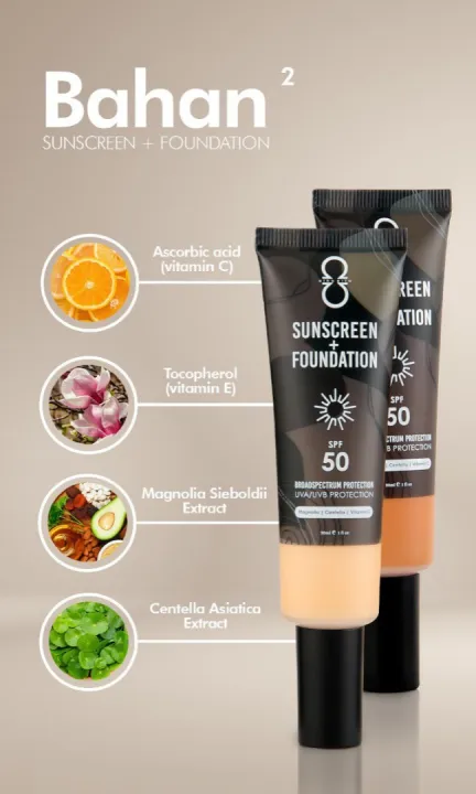 ALHA ALFA SUNSCREEN FOUNDATION NEW EDITION 100% ORIGINAL (READY STOCK ...