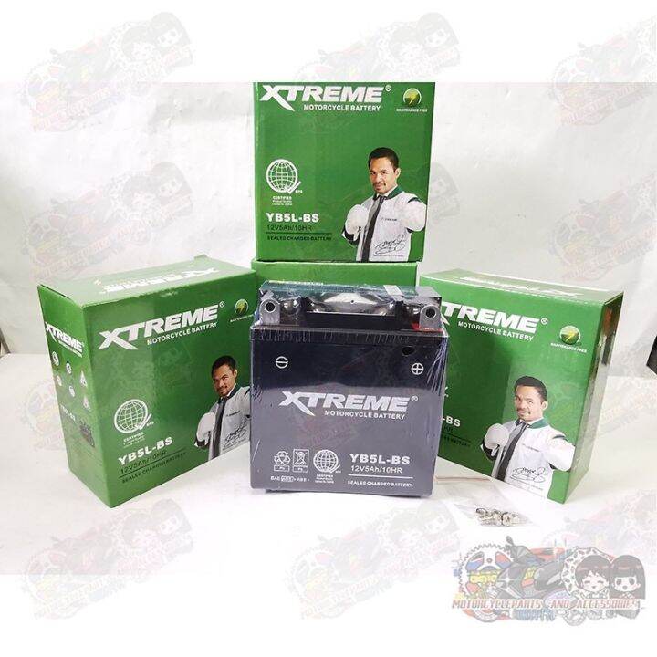LJ Motorcycle 5l battery Xtreme battery 5l for motorcycle mio sporty ...