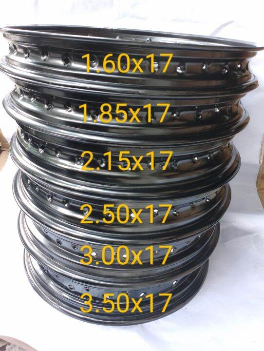 RIMS 1.20x17 , 1.40x17 , 1.60x17 , 1.85x17, 2.15x17 , 2.50x17 , 3.00x17 ...