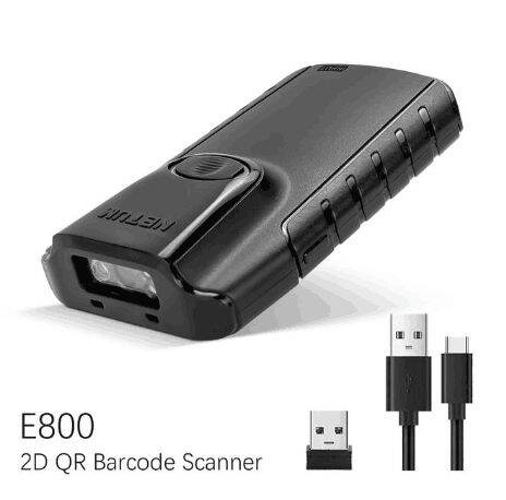 NETUM E800 2D Bluetooth เครื่องสแกนบาร์โค้ด เครื่องอ่านรหัส QR ...