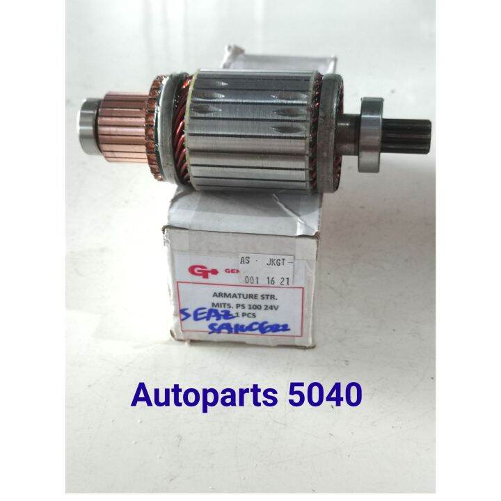 Armature starter angker dinamo starter colt diesel ps100 4d31 ps120 ...