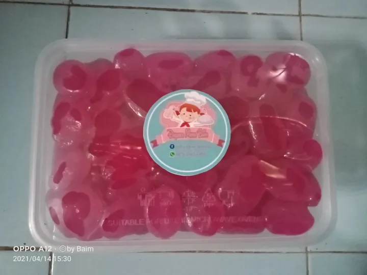 Manisan kolang Kaling kemasan 500ml dengan gula asli tanpa pengawet ...