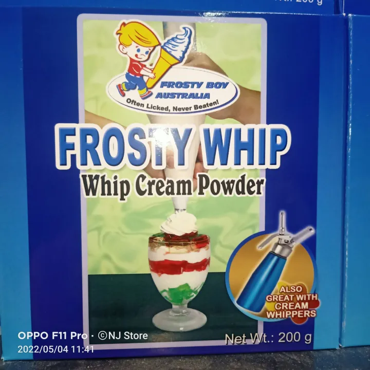 FROSTY WHIP - WHIP CREAM POWDER 200g. | Lazada PH