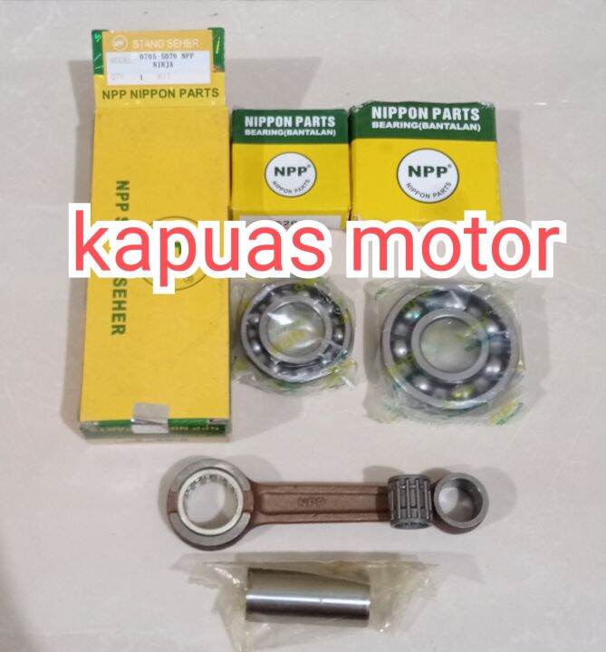 Stang Seher ninja r rr 2 tak 2tak plus bearing kruk as original npp ...