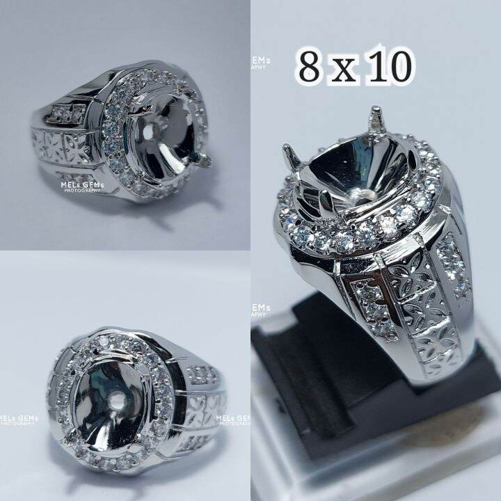 Ring Emban Cincin Alpaka Super Microsetting Top Model 06 | Lazada Indonesia
