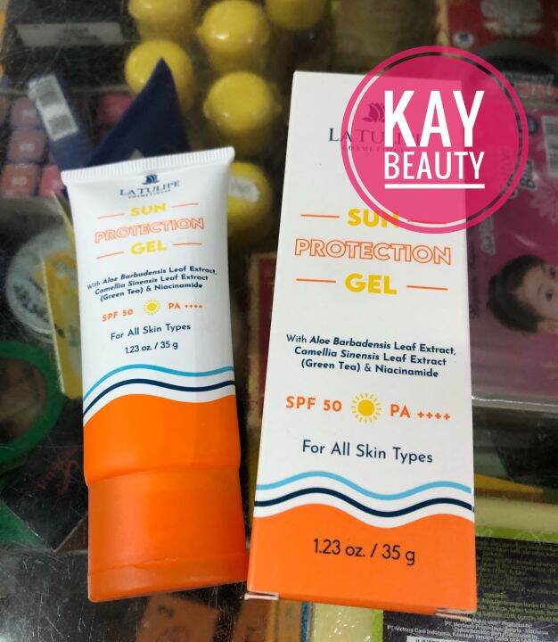 La Tulipe Sun Protection Gel SPF 50 35g | Lazada Indonesia