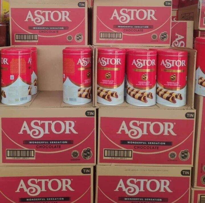 Astor Mayora kaleng Tin 330 gram 1 dus isi 6 kaleng | Astor Mayora ...