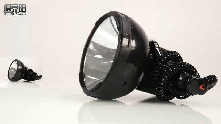 【35W/55W/100W/220W】Super bright led searchlight spotlight rechargeable ...