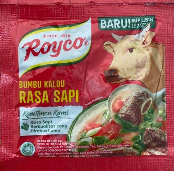 Royko Sapi renceng isi 12 sachet 8g | Lazada Indonesia