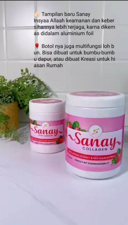 SANAY MARINE COLLAGEN 250GRAM | Lazada Indonesia