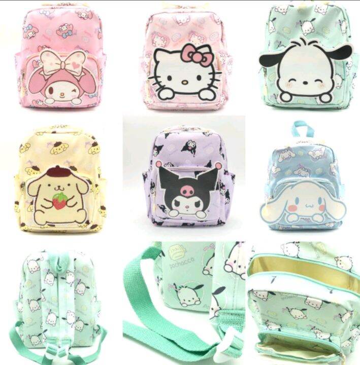 Backpack School 30cm Kids Sanrio Kawaii Bag Kuromi Cinnamoroll My ...