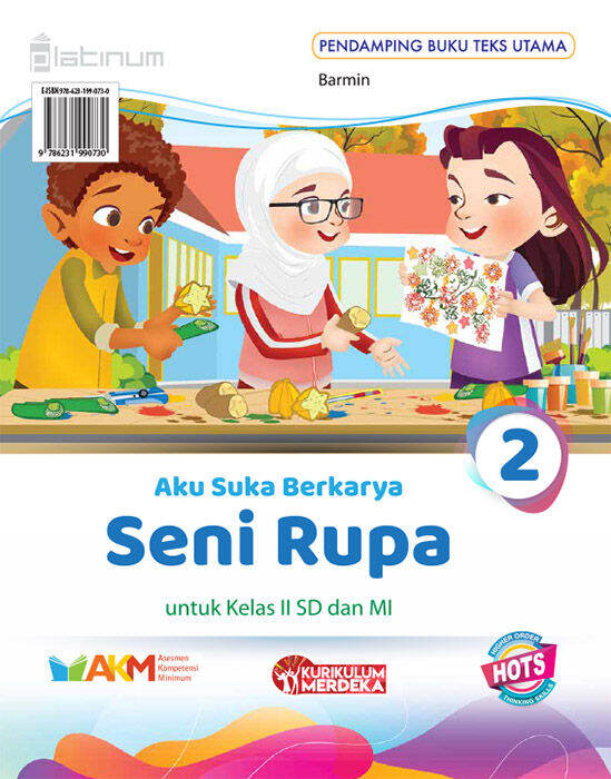 Buku Aku Suka Berkarya Seni Rupa (Seni Rupa) Kelas 2 SD/MI | Lazada Indonesia