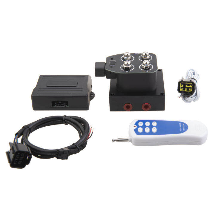 Universal Air Ride Suspension Kit One Key Lift with 12v Solenoid Valve ...
