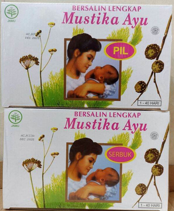 Jamu PIL Bersalin Lengkap 40 hari Mustika Ayu Air Mancur | Lazada Indonesia