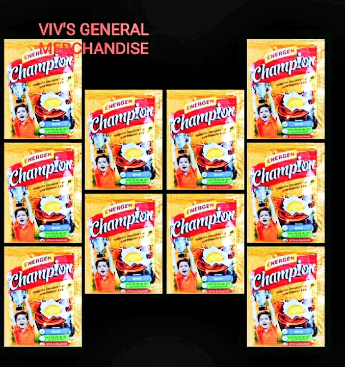 Energen Champion Malt Drink Singles ( 35 g x 10 s ) | Lazada PH