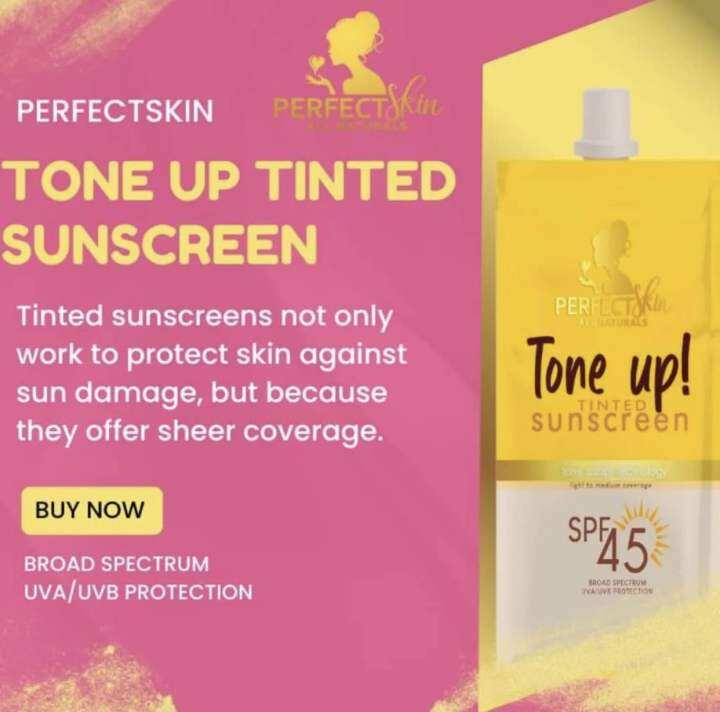 Perfect Skin Tone Up Tinted Sunscreen SPF45 50g | Lazada PH