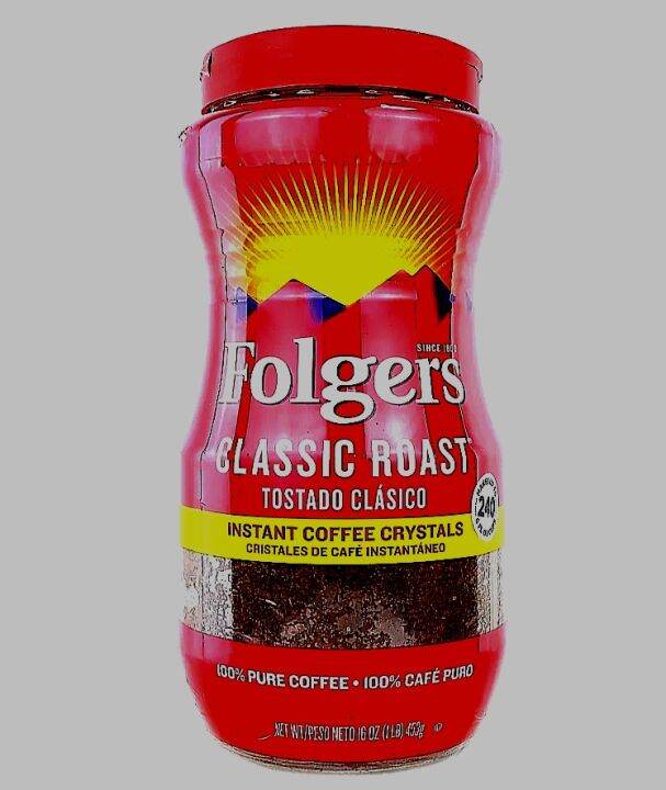 Folgers Classic Roast Instant Coffee 16 oz (453g) | Lazada PH