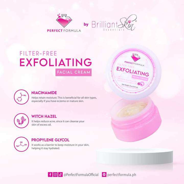 Filter Free Exfoliating Facial Cream Perfect Formula | Lazada PH