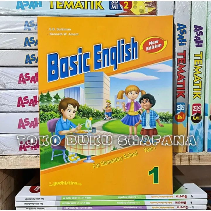 Buku Basic English Kelas 1 SD/MI Yudhistira New Edition - Buku Bahasa ...