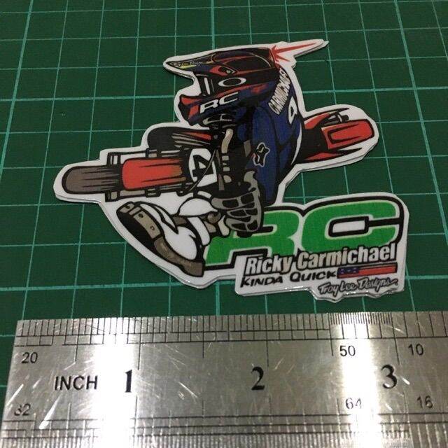 Sticker Troy Lee designs Ricky Carmichael | Lazada