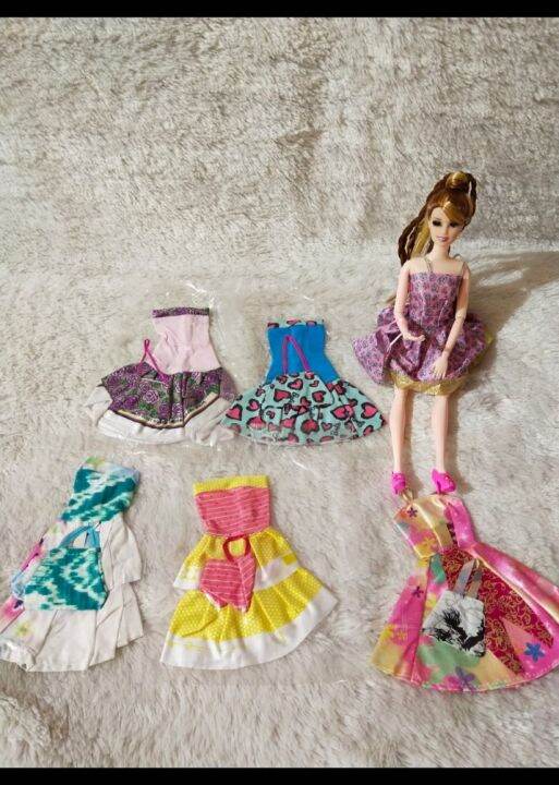Baju Barbie 6 pcs | Lazada Indonesia