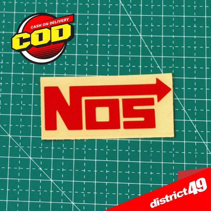 Cutting sticker NOS - Stiker cutting NOS - Stiker Nitrous Oxide System ...