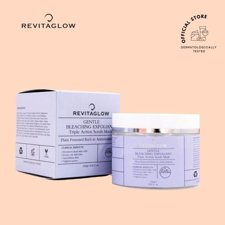Revitaglow Gentle Bleaching Exfoliant Scrub mask | Lazada PH