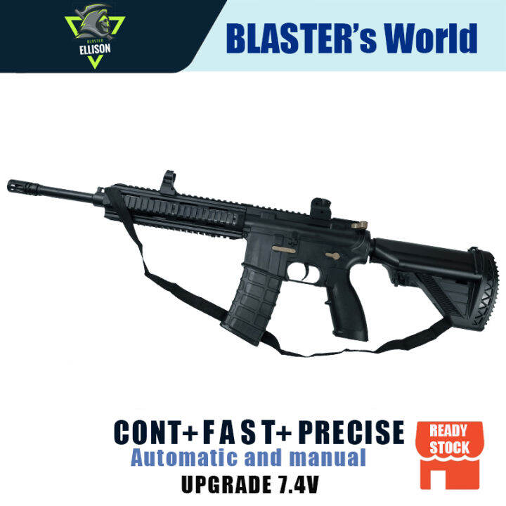 M416 Gel Blaster Toy Gelblaster for Adults Electric Automatic Rechargeable Solid CS Game Beach ...