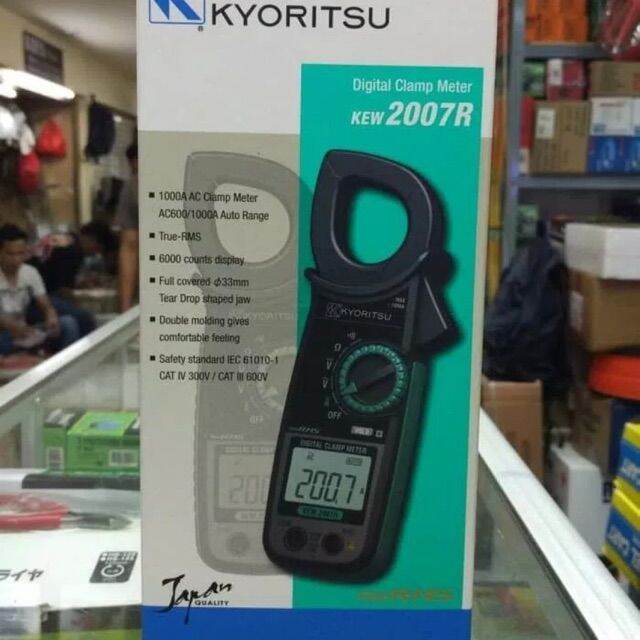 Kyoritsu 2007R Tang Ampere Kyoritsu Clamp Meter Clamp Ampere 600A AC ...