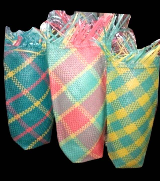 TANDOK PLASTIK PESTA ADAT/ BAHUL BAHUL ANYAMAN PLASTIK | Lazada Indonesia