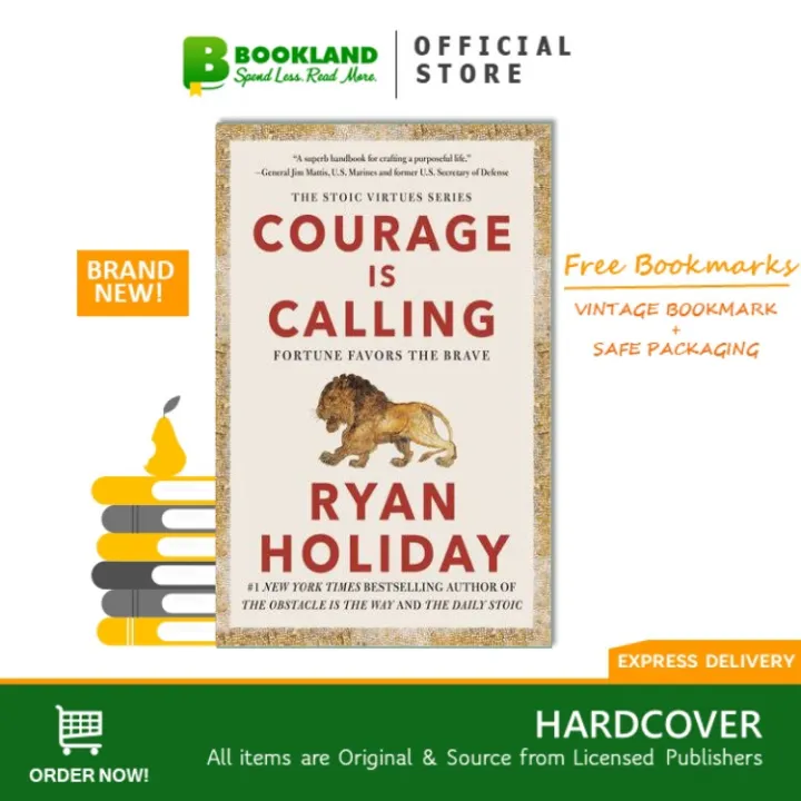 Courage Is Calling by Ryan Holiday (HARDCOVER) 100% ORIGINAL | Lazada PH