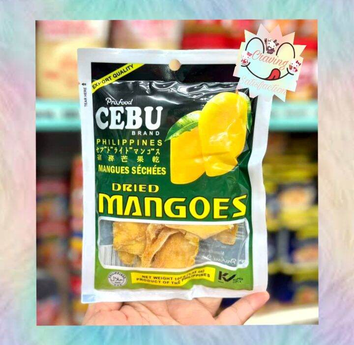Cebu Dried Mangoes 100g/Pack | Lazada PH