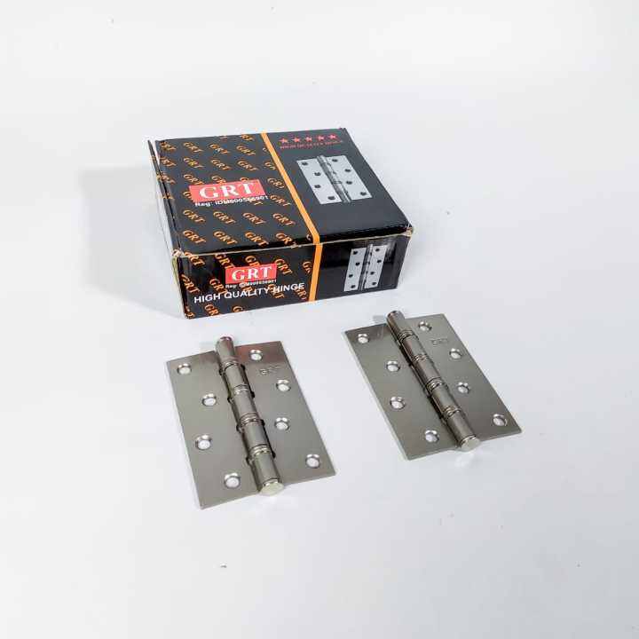 engsel pintu engsel 4 inch baut 4 engsel jendela tebal 2,4 mm merk GRT ...