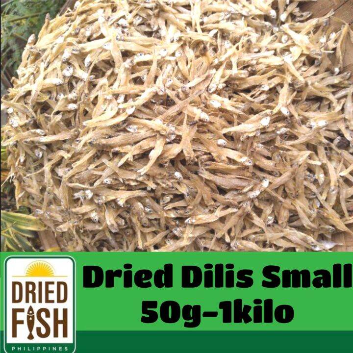 DFP Dried Fish Dilis Small 50g, 100g, 250,500g, & 1kilo VACUUM SEALED ...
