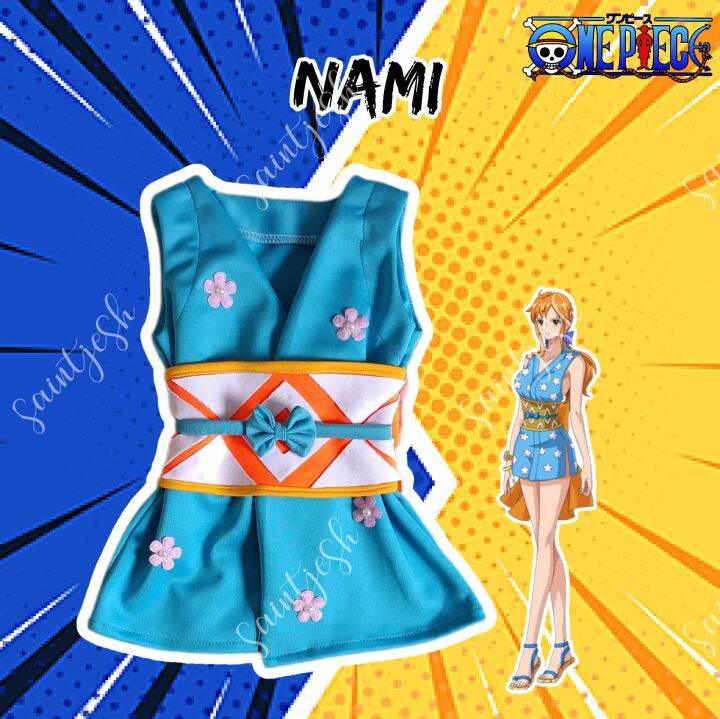 Nami From One Piece Inspired Costume For Baby Girl/Kids- Birthday And ...