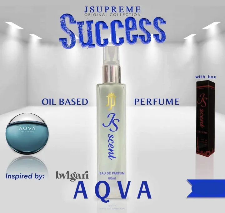 Js Parfum Success Inspired by AQVA BVLGARI | Lazada PH