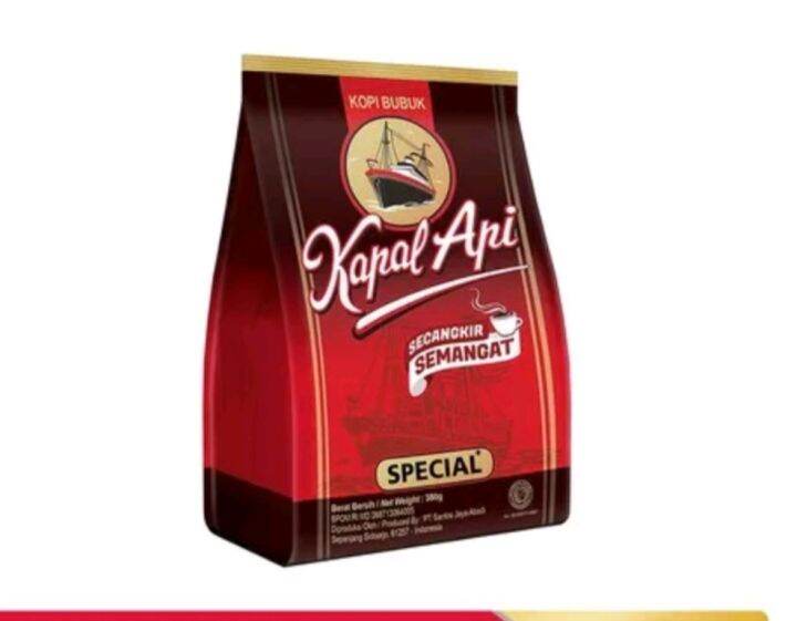 Kopi kapal api spesial 380 gram Merah | Lazada Indonesia