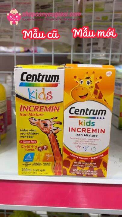 Centrum Kids Incremin – Vitamin Dành Cho Bé Biếng Ăn | Lazada.vn