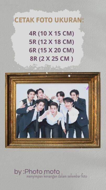 CETAK FOTO UKURAN 5R ISI 4 FOTO | Lazada Indonesia