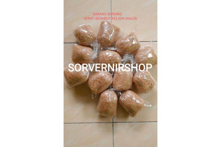 Serat serabut kelapa halus sarang burung | Lazada Indonesia